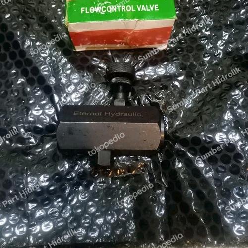 Jual Flow Control Hydraulic 1/2" / flow control valve 1/2inch - Jakarta ...