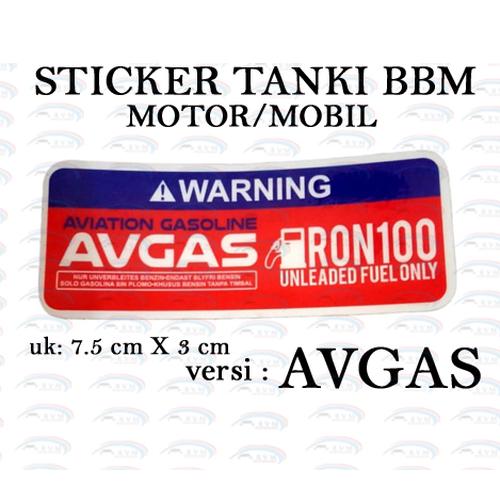Jual STICKER STIKER TUTUP TANKI TANGKI BENSIN BAHAN BAKAR MOBIL MOTOR ...