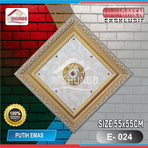 Jual Ornamen Lampu PVC / Ornamen Plafon PVC E-024 - Kota Tangerang - Soonly.Store | Tokopedia