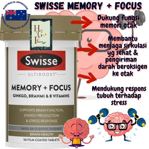 Jual Swisse Ultiboost Memory+ Focus - Kota Tangerang - Health Gallery ...