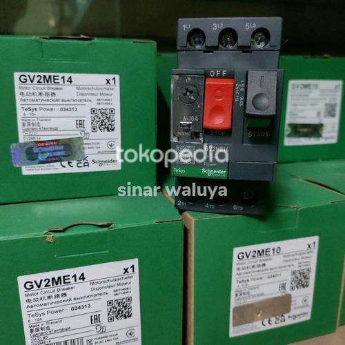 Jual Motor Circuit Breaker Schneider GV2ME14 6-10A GV2 ME14 - Jakarta ...