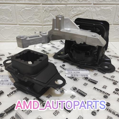 Jual Engine Mounting Dudukan Mesin Set Nissan March Datsun Go Kanan ...