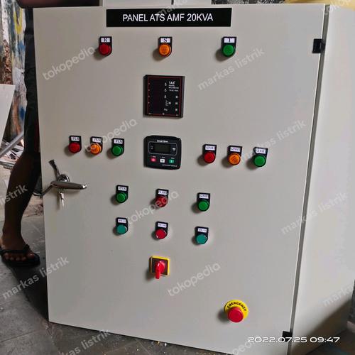 Jual PANEL ATS AMF 20-40KVA COS MOTORIZED 4P,MCCB 3P 40A,MODUL AMF ...