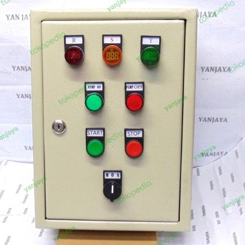 Jual panel pompa 3phase 7.5KW/10HP otomatis 1 tandon - Jakarta Pusat ...