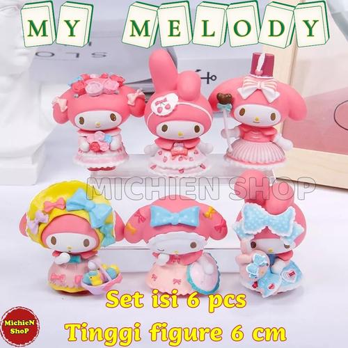 Jual My Melody Kt Anime Kucing Jepang Figure Topper Cake Kue Ulang ...