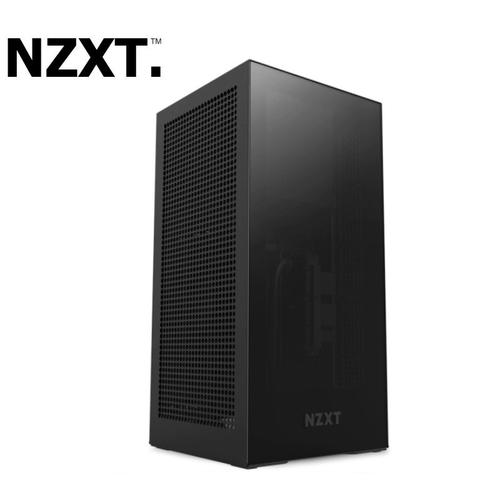Jual NZXT H1 V2 BLACK Mini ITX Case with PSU , AIO Cooler , VGA Riser ...