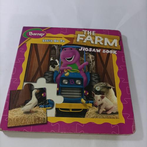 Jual boardbook Barney let's go to the farm jigsaw book - Kota Bogor ...