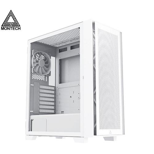 Jual MONTECH AIR 1000 LITE WHITE Tempered Glass Mid ATX Tower Case 3x ...