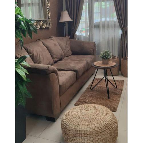 Jual Bantal sofa, puff, pouf eceng gondok stool enceng kursi bulat ...