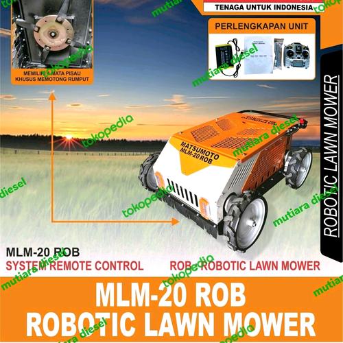 Jual Mesin Potong Rumput Robot Matsumoto Robotic Lawn Mower MLM - 20ROB ...