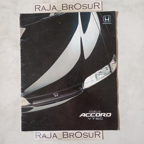 Jual Poster brosur katalog booklet jadul lawas Honda Accord Cielo 1996 ...