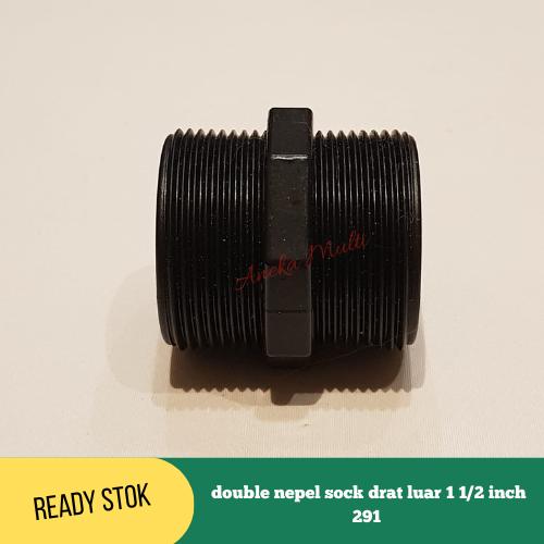 Jual double niple nepel PVC sock drat luar 1 1/2 inch 291 - Kota ...