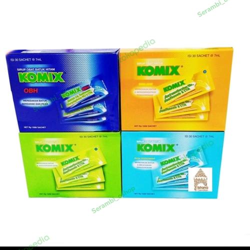Jual KOMIX OBAT BATUK 1 box (30 sachet x @7 ml ) - JAHE - Kota Semarang ...