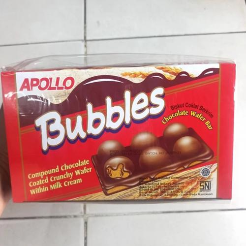 Jual Apollo Bubbles Wafer Chocolate Bar 384g / Apollo Wafer Coklat ...