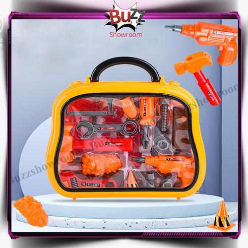 Jual ToolBox Tools set toys mainan alat perkakas obeng Engineering Tool ...