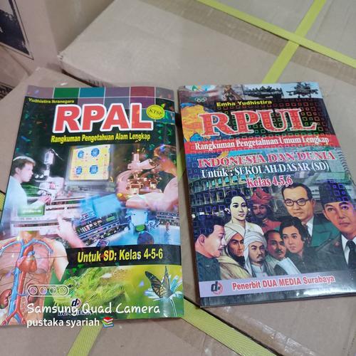 Jual RPAL RPUL dua pcs set komplit sd kelas 4 5 dan 6 soft cover ...