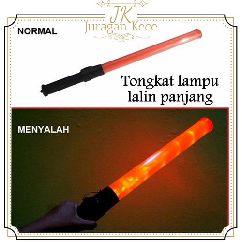 Jual Tongkat Lampu Lalin Panjang Stik Parkir Senter Lalu Lintas Swat ...