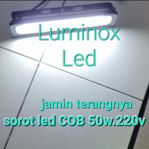 Jual lampu sorot led cob 50 watt 50w / flood light tembak 50watt 220v - Jakarta Barat - luminox ...