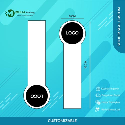 Jual Sticker Seal Penutup Botol / Segel Serbaguna CUSTOM - MULIA ...