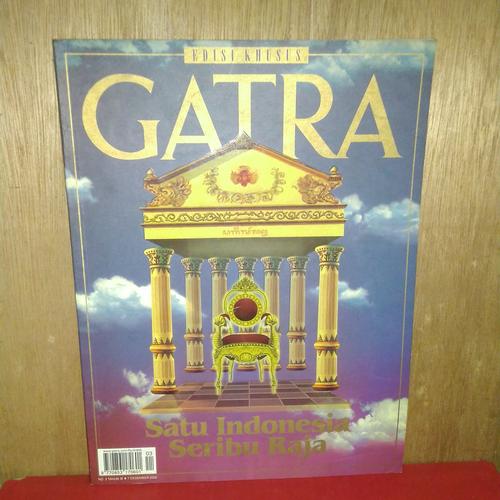 Jual Majalah Gatra Edisi Khusus / Satu Indonesia Seribu Raja - Kota ...