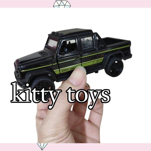 Jual diecast metal scale model truck pick up mainan mobil pullback ...