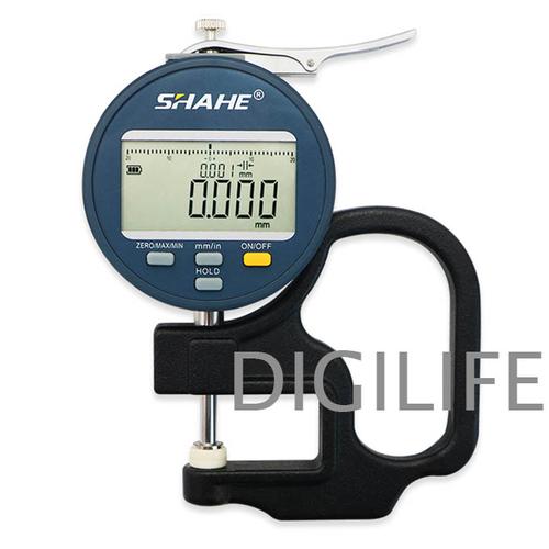 Jual Digital Thickness Gauge 0.001mm 0-10mm Shahe USB PC Micrometer ...