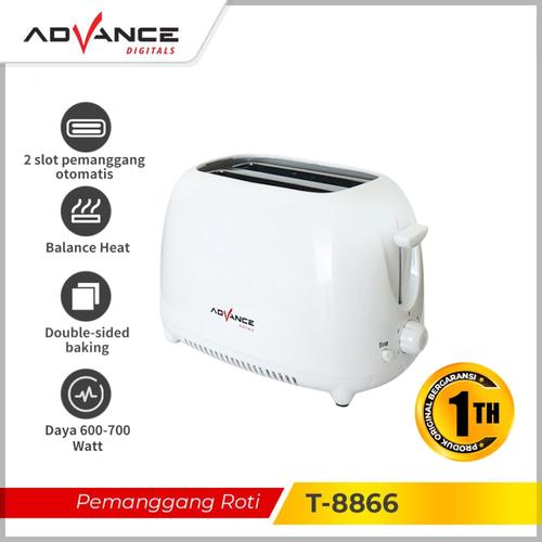 Jual Advance Bread Pop Up Toaster Pemanggang Roti Sandwich Maker T-8866 ...