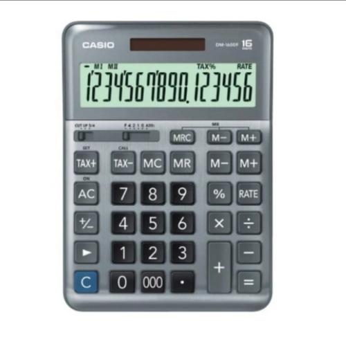 Jual CASIO KALKULATOR 16 DIGIT DM 1600 F BUSINESS CALCULATOR - Jakarta ...
