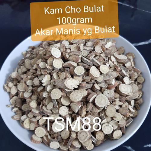 Jual Kam Cho Bulat 100gram/ Kamcho Akar Manis Bulat 100gram - Jakarta ...