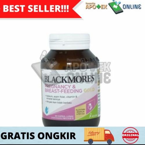 Jual BLACKMORES PREGNANT & BREASTFEEDING GOLD 1 BOTOL 60 TABLET - Kab ...