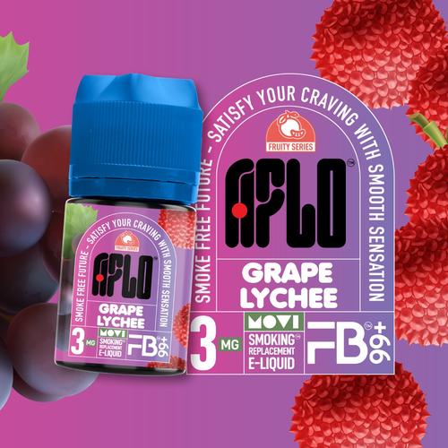 Jual Aflo Grape Lychee 60ML by MOVI / FB99+ Liquid Aflo Fruity Series ...