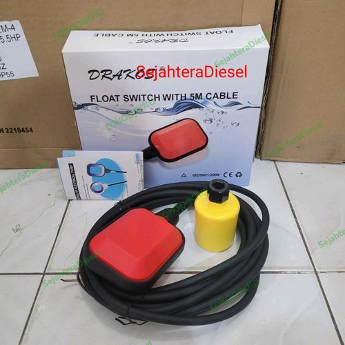 Jual Pelampung Air Toren/float switch Drakos (kabel 5meter)Otomatis ...