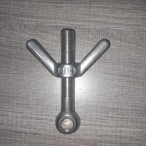 Jual Stainless Steel Dog Bolts With Wing Nut, SUS M14x130mm - Kota ...