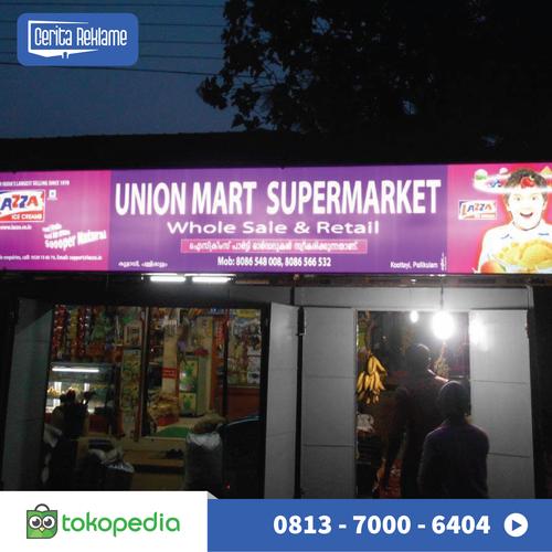 Jual Plang Nama Toko Atau Kantor I Neon box Custom - Jakarta Selatan ...