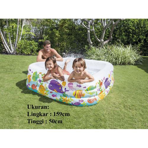 Jual Kolam Karet Intex Square 159cm Kolam Renang Anak Inflatable Pool - Jakarta Utara - Merci ...