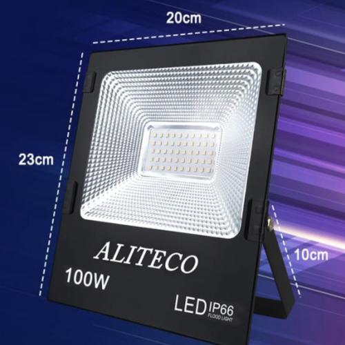 Jual Lampu sorot led 100 watt 100w flood light lampu penerangan tembak 100w - ALITECO 100w ...