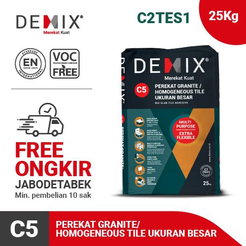 Jual Perekat Granit Ukuran Besar DEMIX C5 - C2TES1 Kemasan 25 kg ...