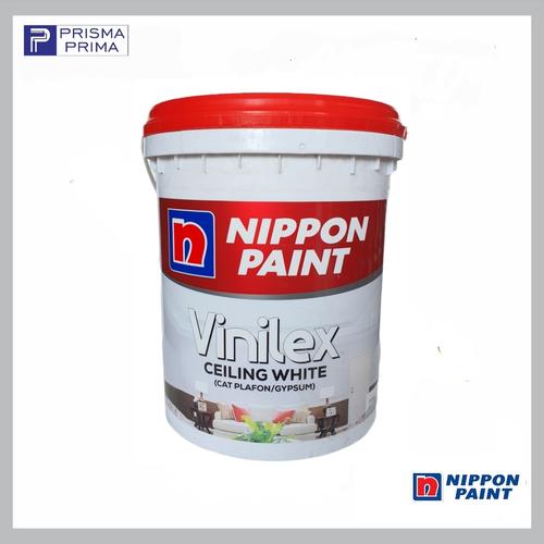 Jual Cat Plafon Vinilex Ceiling khusus Gypsum White Putih Dof Matte 25 ...