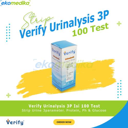 Jual VERIFY 3P / Verify Urine Strip 3 Parameter Verify - Jakarta Timur ...