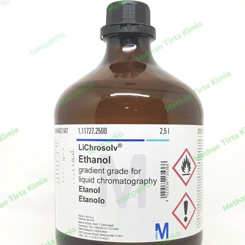 Jual Ethanol Hplc merck 1.11727 || etanol chromatography 1.11727 - Kota ...