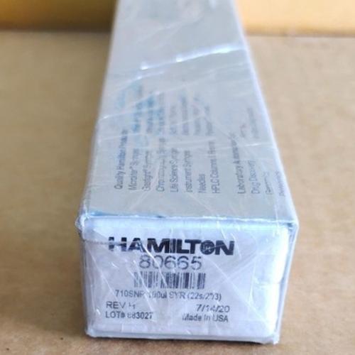 Jual HAMILTON 80665 Syringe Microliter Cap. 100 uL Needle Point Style 3 ...