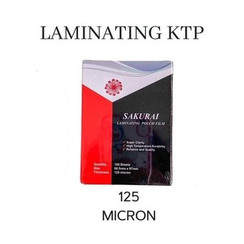 Jual Plastik - Mika Laminating Sakurai KTP 125 Micron - Kota Semarang ...