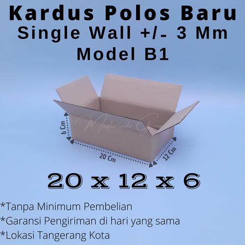 Jual Kardus | Box | Karton Polos 20x12x6 Cm - Kota Tangerang ...