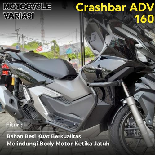 Jual Crashbar Tubular ADV 160 Pelindung Body ADV 160 Dudukan Lampu ...