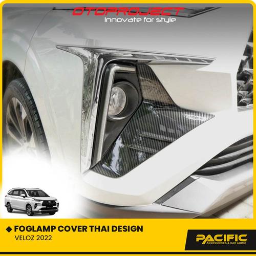 Jual FOG LAMP COVER THAI DESIGN A.N VELOZ 2021 - CARBON - Kota ...