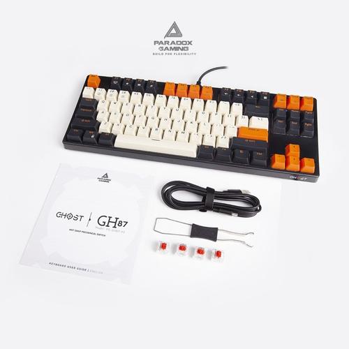 Jual PARADOX GAMING KEYBOARD GHOST87 V2 YELLOW SWITCH - Jakarta Pusat ...