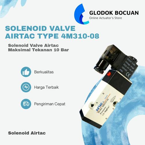 Jual ACTUATOR SOLENOID NAMUR VALVE 4M310-10 4M 310-10 4M 310 10 AIRTAC - Jakarta Barat - GLODOK ...