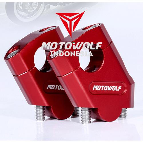 Promo Raiser Stang Motor Universal CNC Alumunium Motowolf MDL 3517 ...