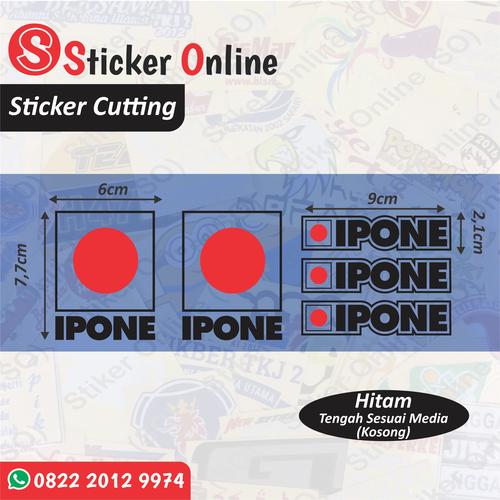 Jual Stiker IPONE | Cutting Sticker IPONE Motor - Kab. Kendal - Sticker ...