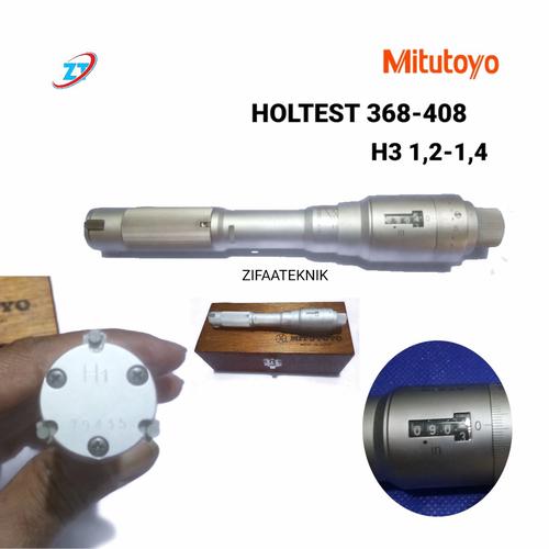 Jual Mitutoyo Holtest 368-408 Three-Point Internal Micrometer H3 1.2- 1 ...